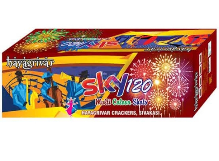 120 SHOT MULTI COLOUR – 1 Box - Sivakasi Rockets